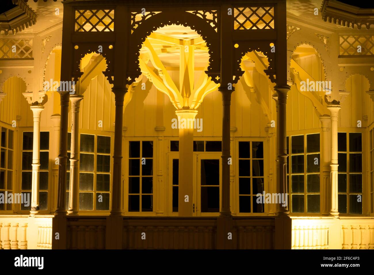 arbour at night Stock Photo - Alamy