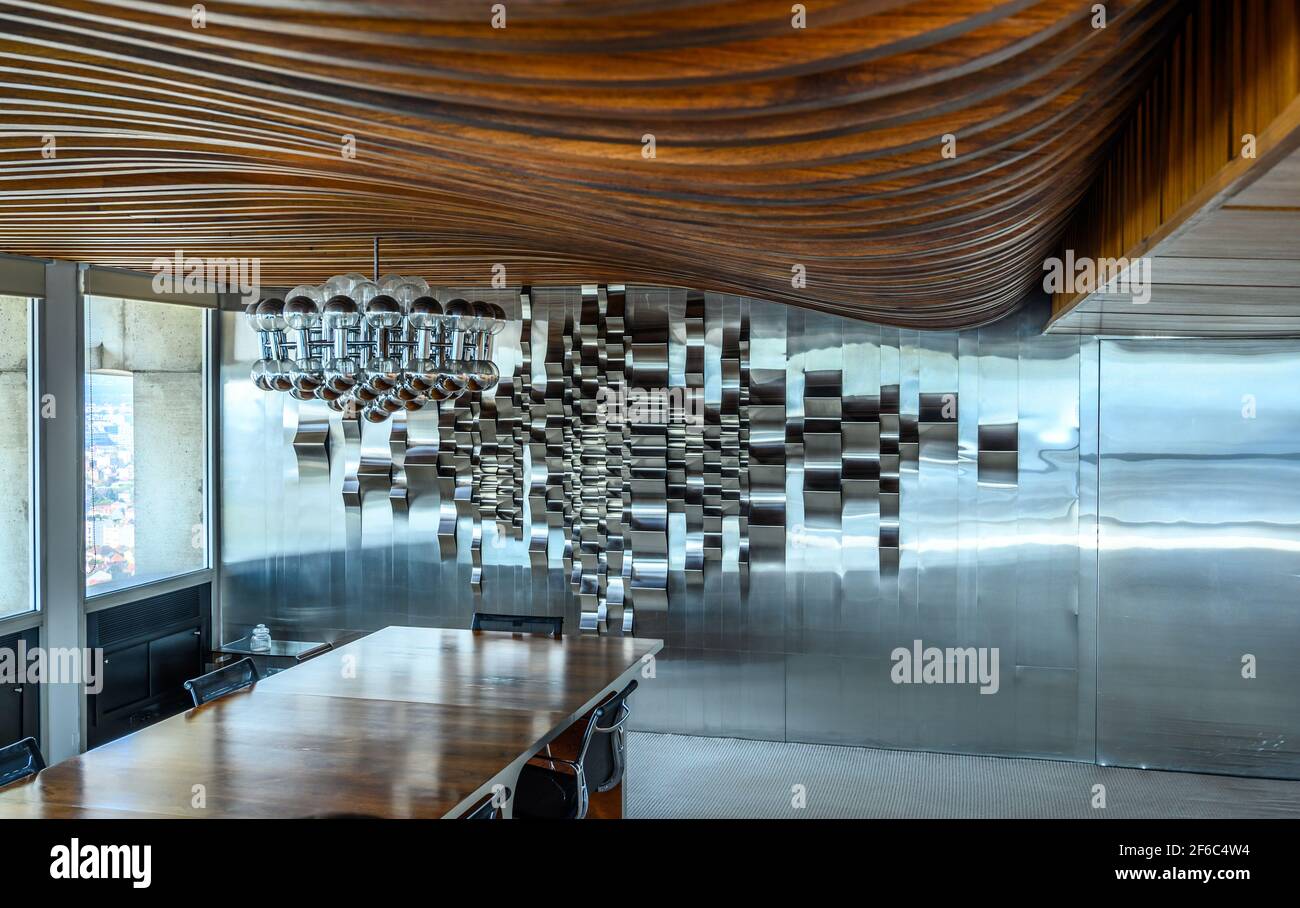 Wave Ceiling Design Interior Water Proof Modern Designer Frp False