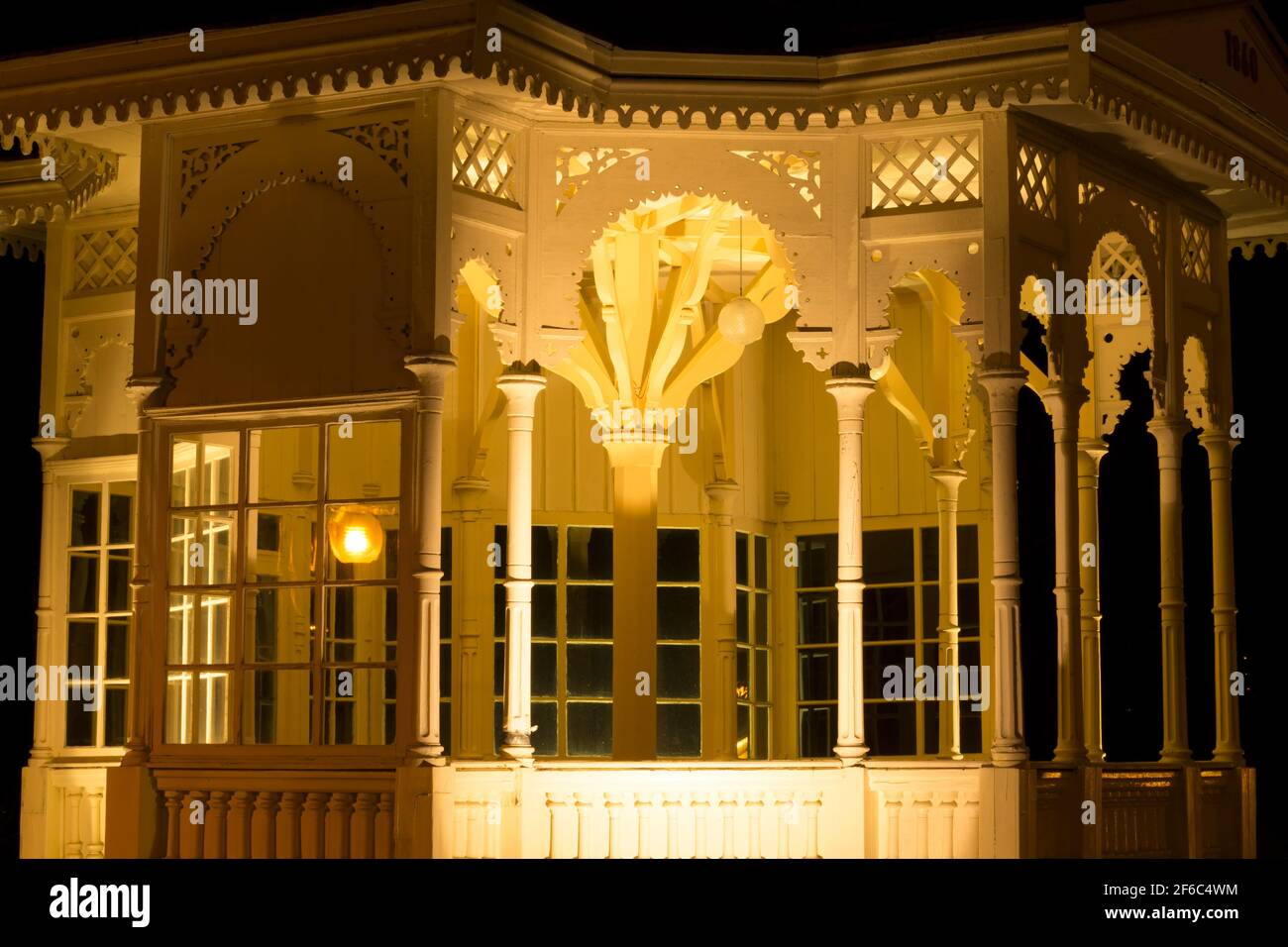 arbour at night Stock Photo - Alamy