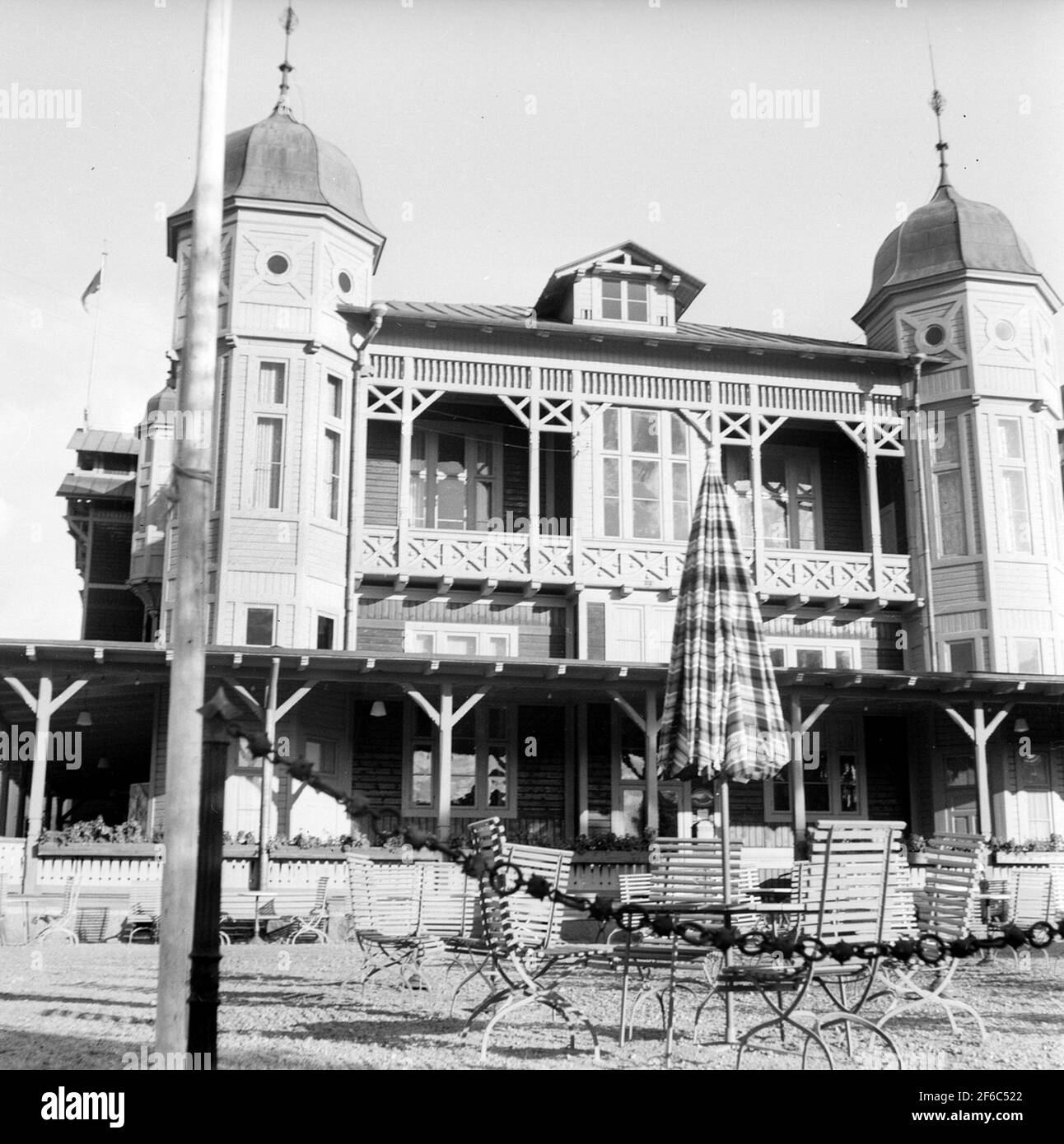 The old brunn hotel in Ronneby was built in 1895-97. The building was ...