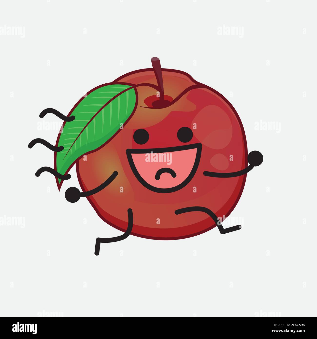 Cartoon Nectarine