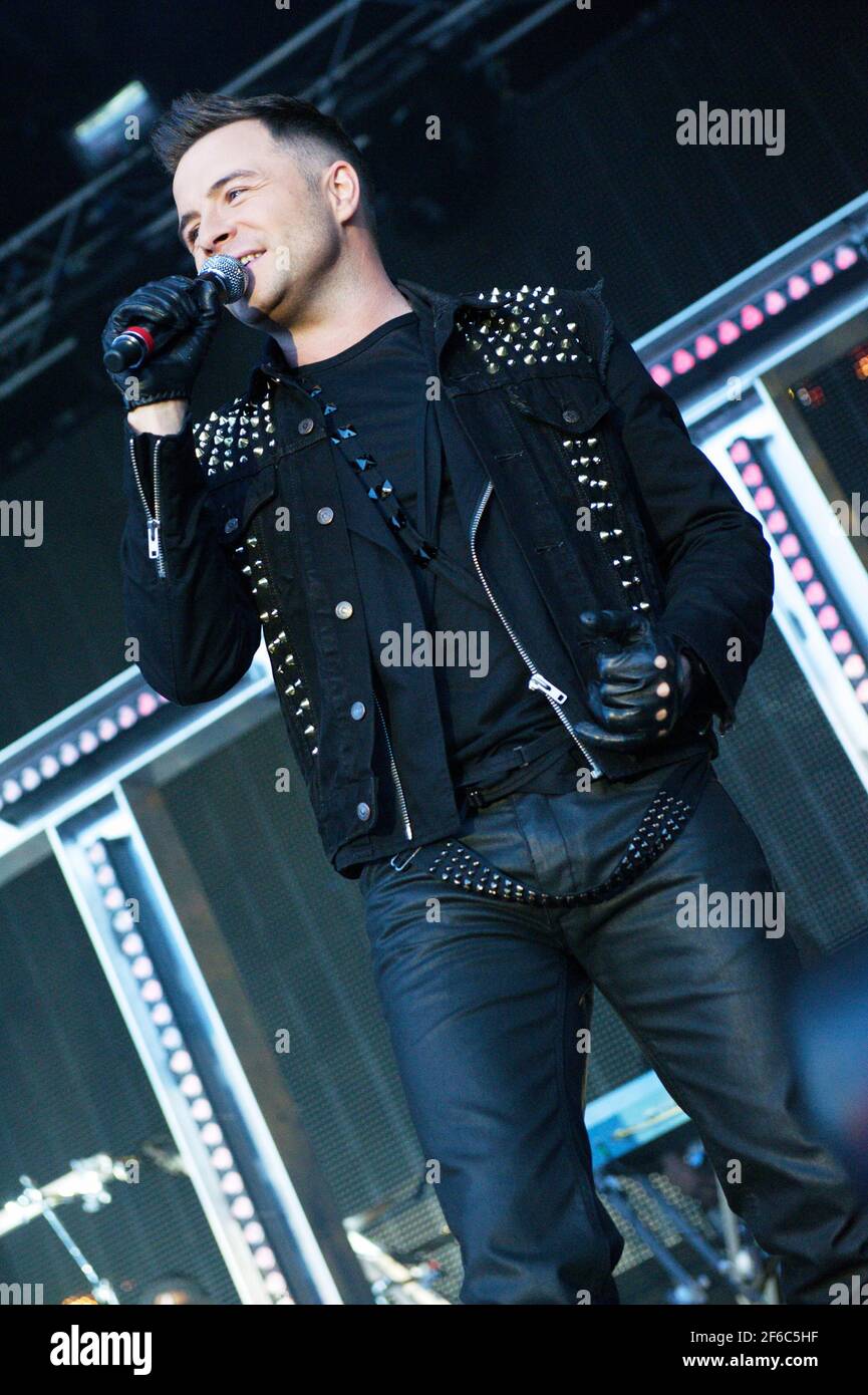 Shane filan lead singer of westlife hi-res stock photography and images ...