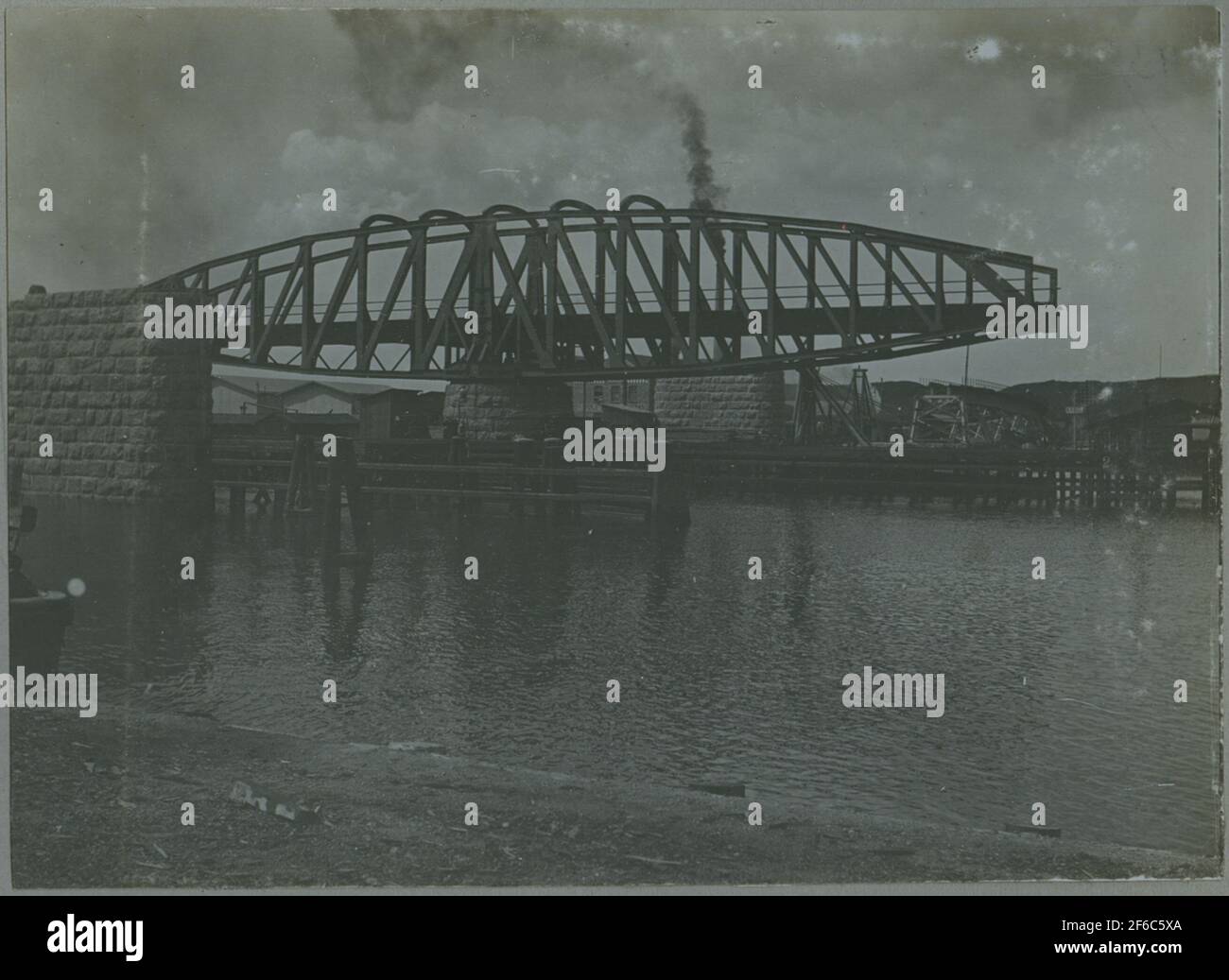 Bridge building over the Göta river Stock Photo - Alamy