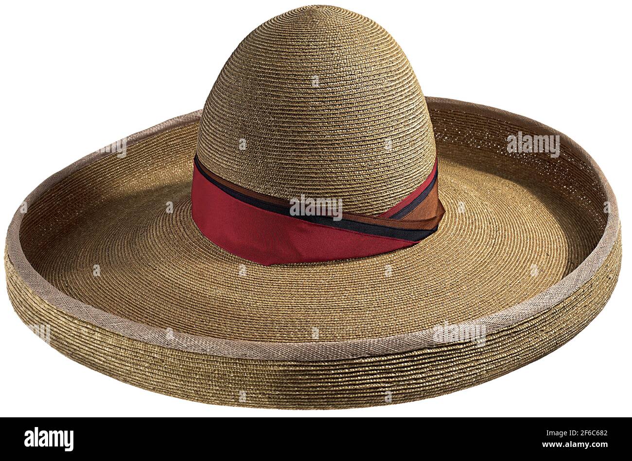 Elegant Mexican style Sombrero for women and men on white background ... Elegant Mexican style Sombrero for women and men on white background ...