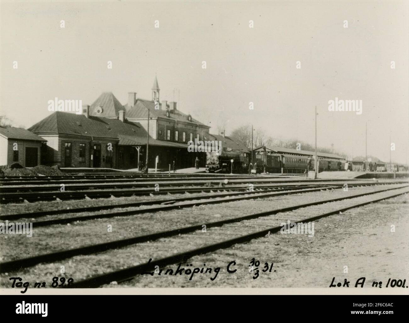 Train No 828. Lok A SJ No 1001 Stock Photo - Alamy