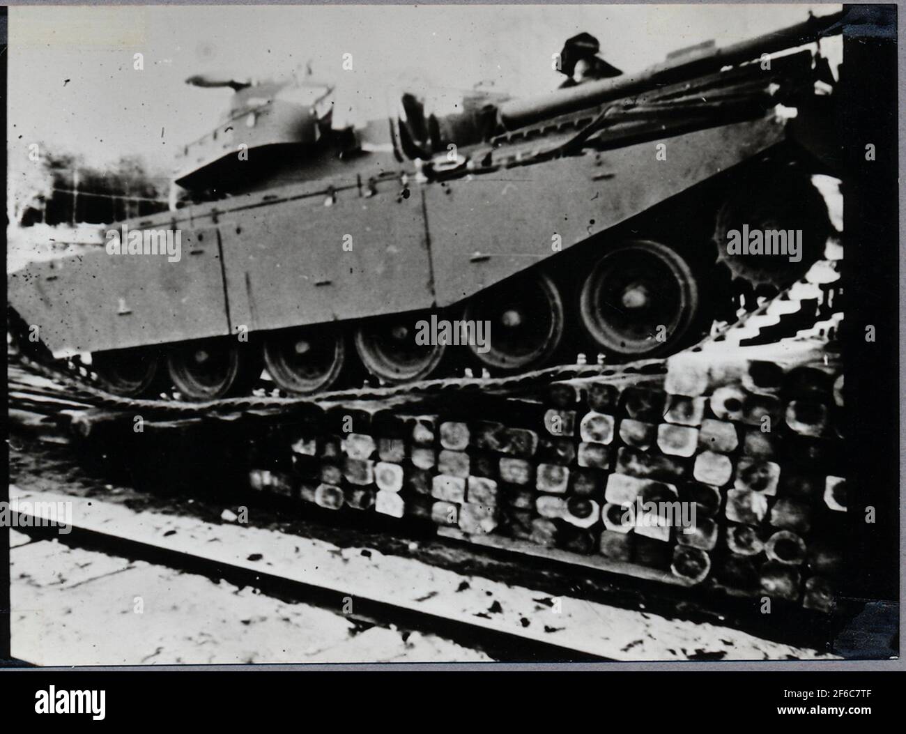 Movement of tank Stock Photo - Alamy