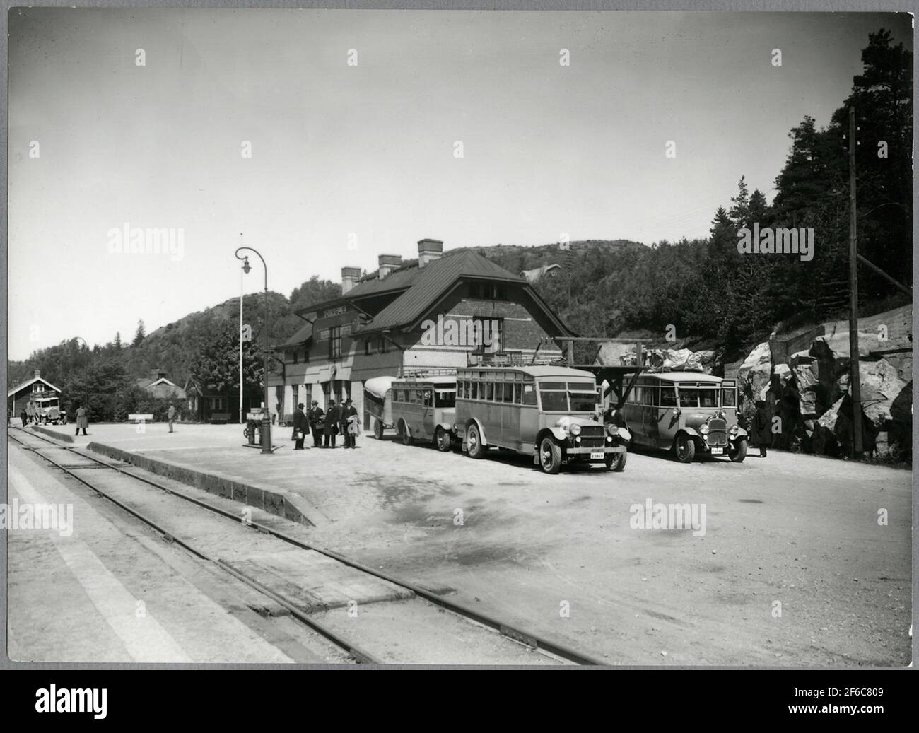Buses at Dingle Station. The state's railways, sj Stock Photo - Alamy