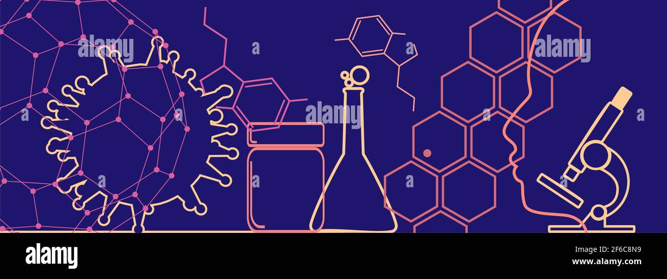 Medical industry, biotechnology and biochemistry. Scientific medical ...