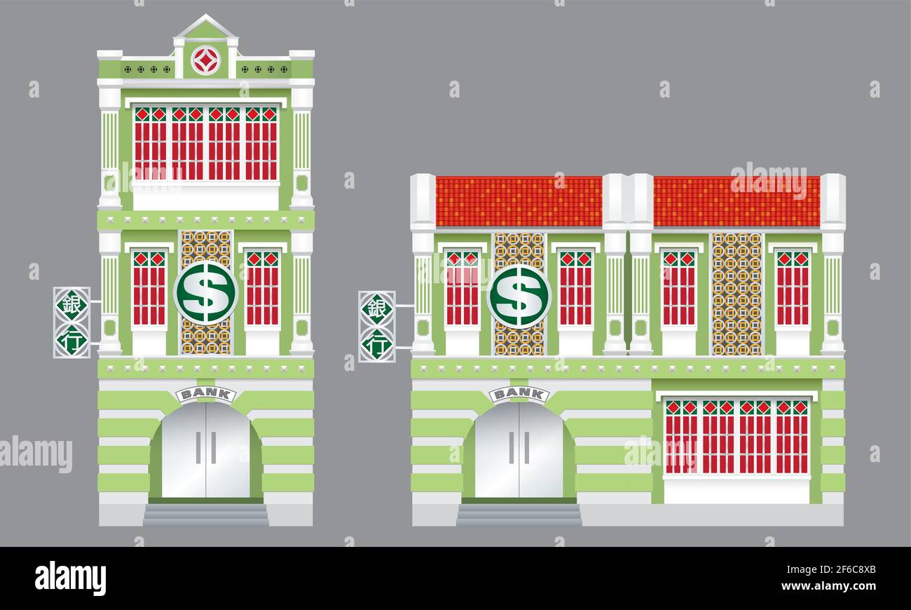 3 storey building Stock Vector Images - Alamy