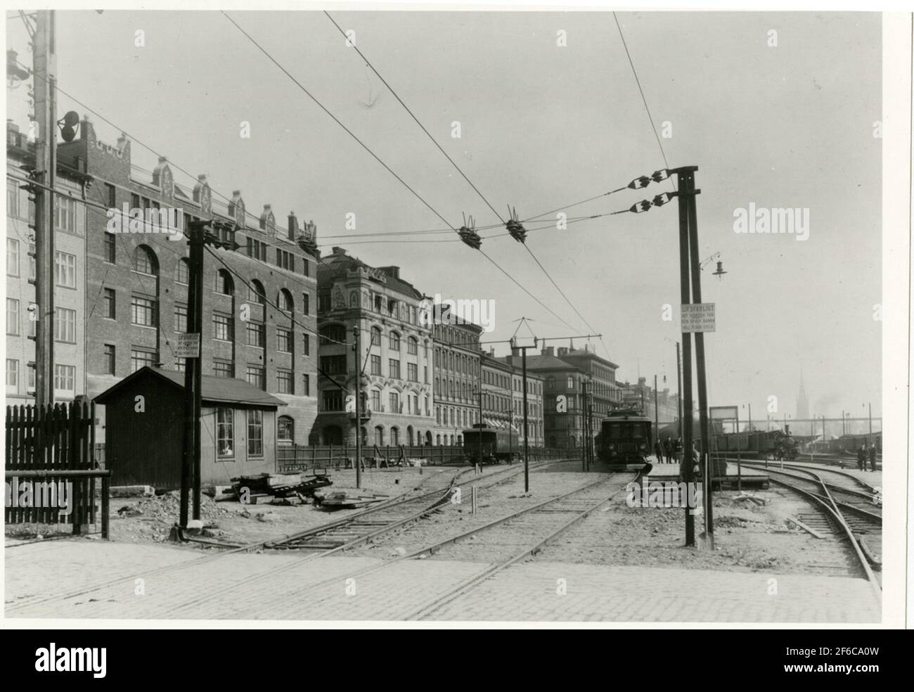 First powered motor carriage train in Stockholm Stock Photo - Alamy