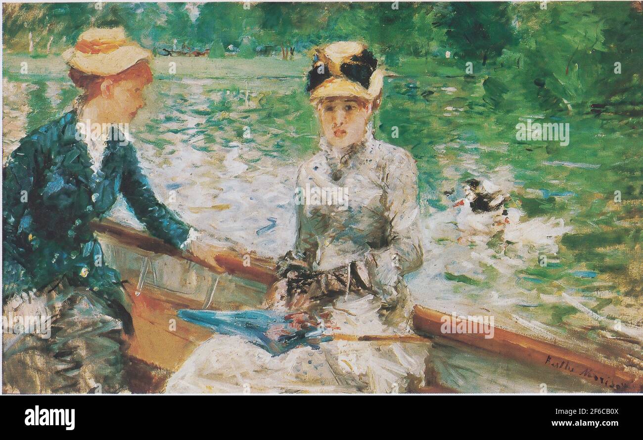 Berthe Morisot - Summer S Day 1879 Stock Photo - Alamy