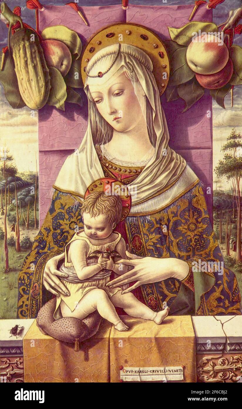 Carlo crivelli mary hi-res stock photography and images - Alamy
