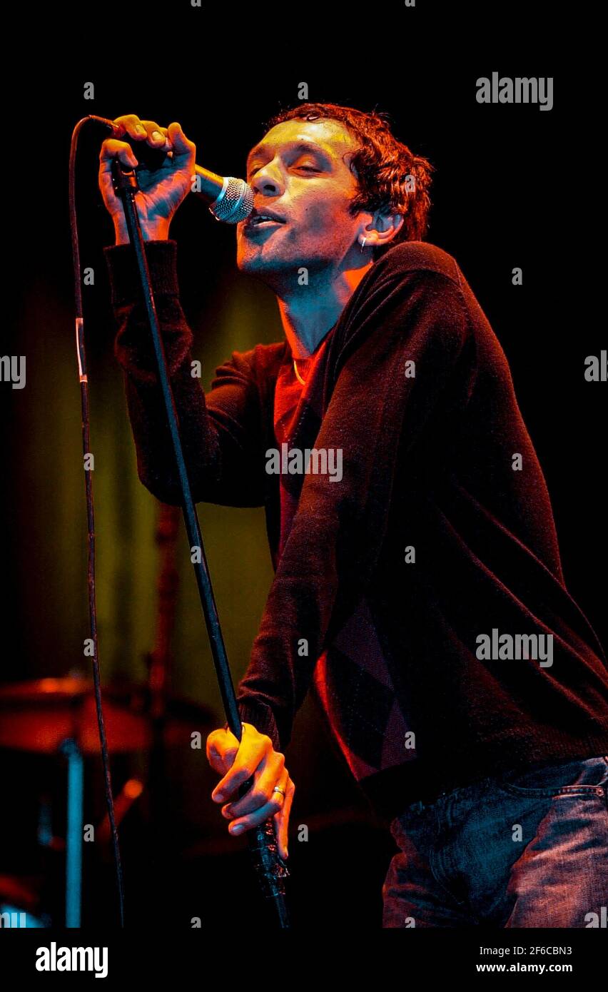 Lead Singer Rick Witter Band Shed Seven High Resolution Stock ...