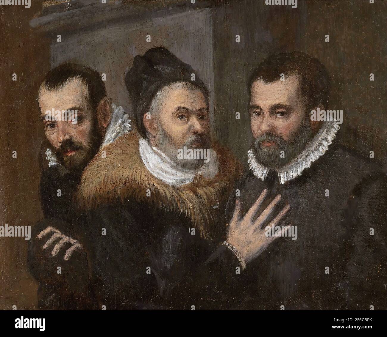 Carracci agostino - Portrait Annibale Ludovico Agostino Carracci Stock ...