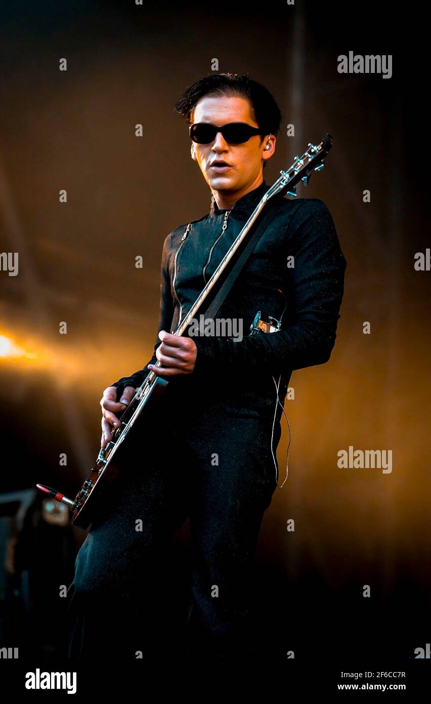 Singer brian molko band placebo hi-res stock photography and images - Alamy