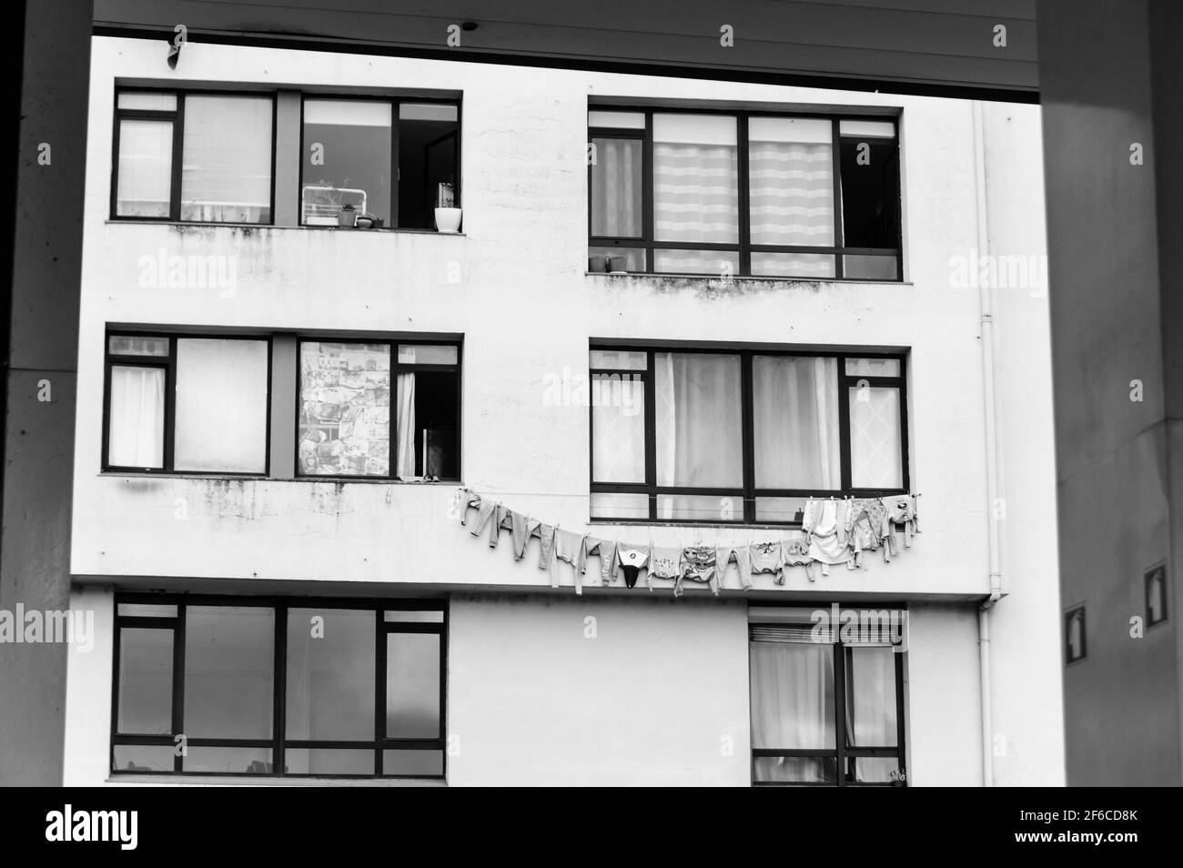 House with no windows Black and White Stock Photos & Images - Alamy