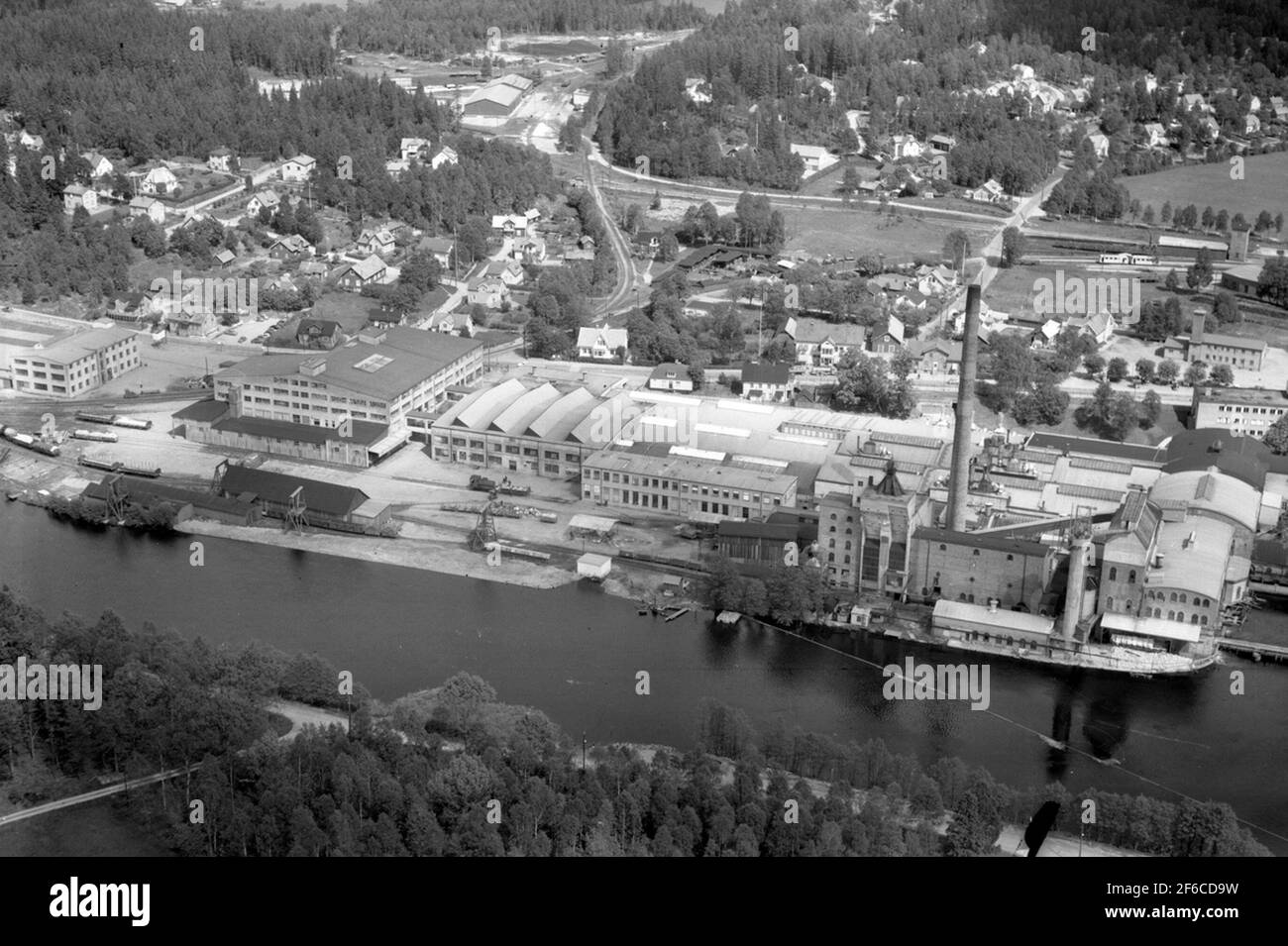 Aerial view of the mill Stock Photo - Alamy