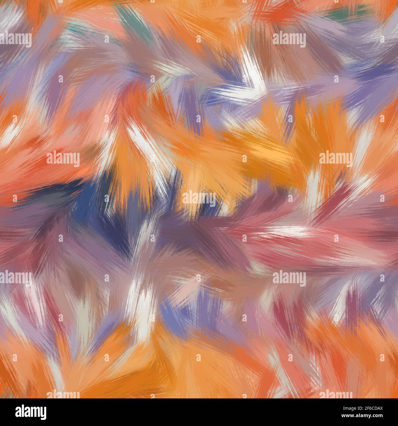 Seamless faux digital paint stroke pattern print Stock Photo - Alamy
