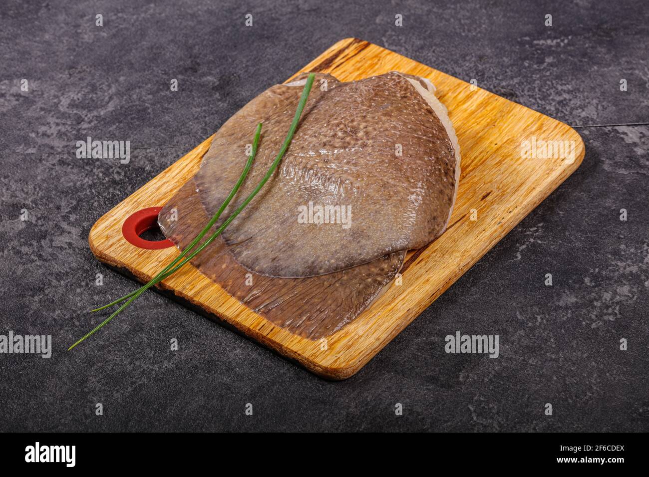 Raw stingray wings tasty fillet for cooking Stock Photo - Alamy