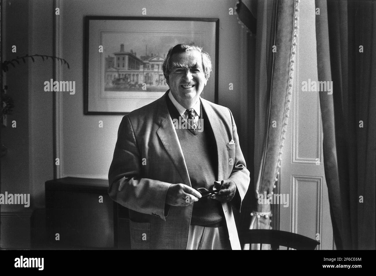 Denis Healey Labour MP Stock Photo - Alamy