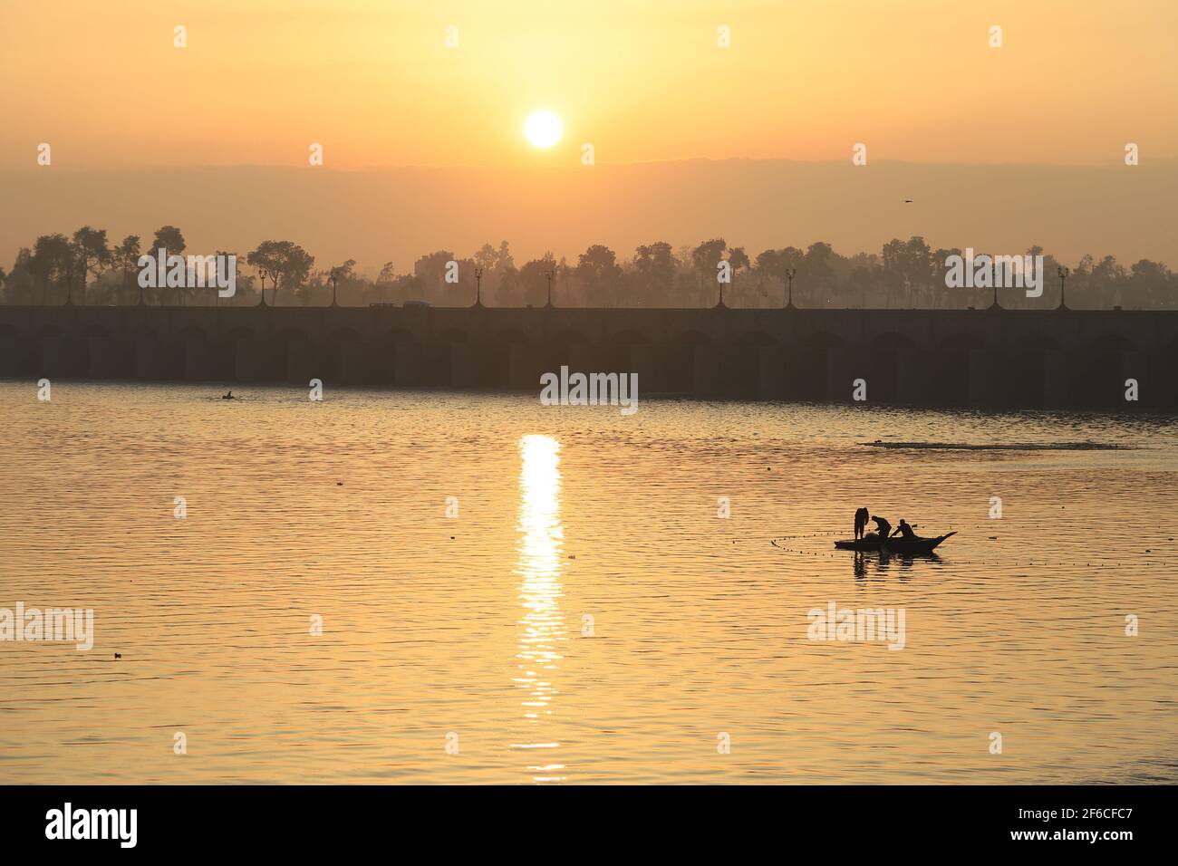 sunrise on the nile Stock Photo - Alamy