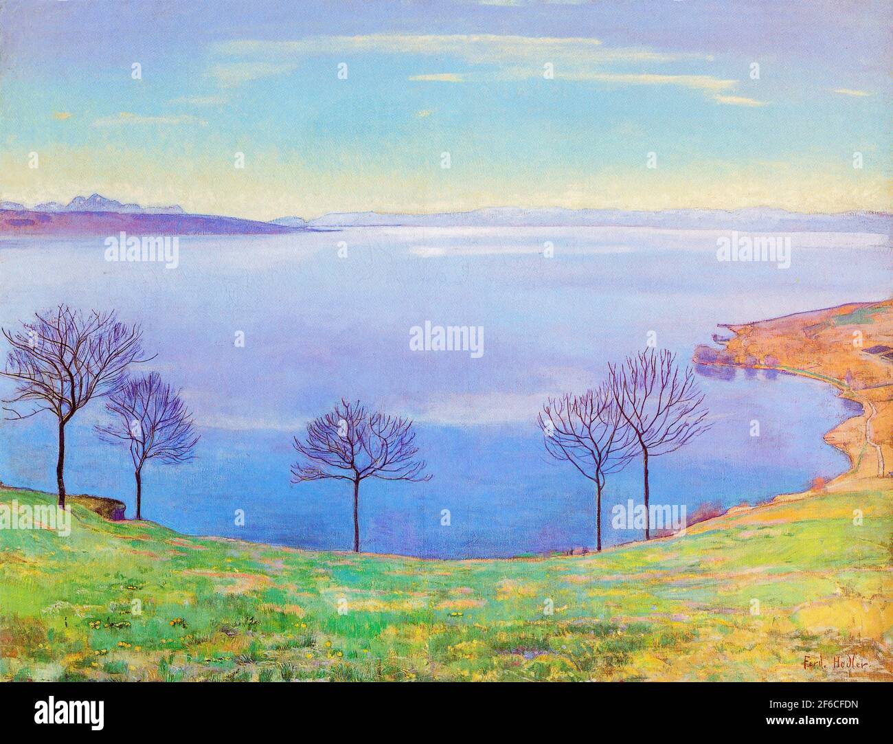 Ferdinand hodler lake hi-res stock photography and images - Alamy