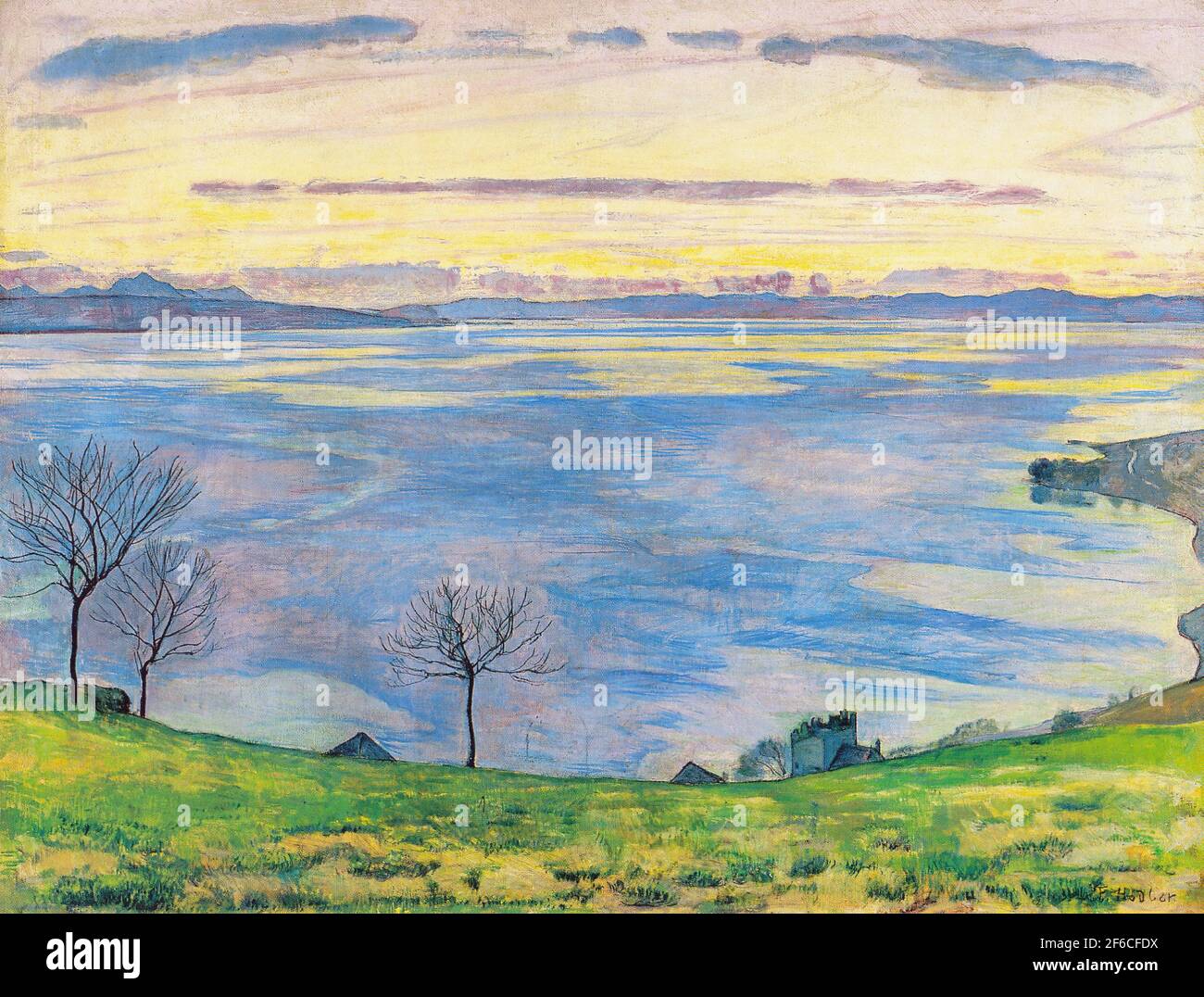 Ferdinand hodler lake hi-res stock photography and images - Alamy