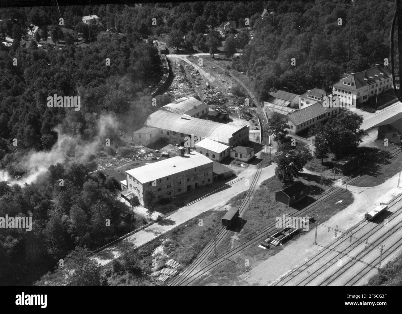Aerial view of the mill Stock Photo - Alamy