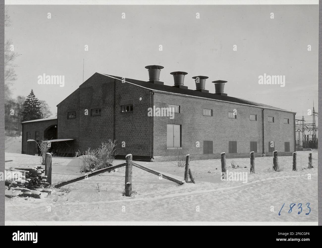 The reformer station in the clapper, light valley after rebuilding due ...