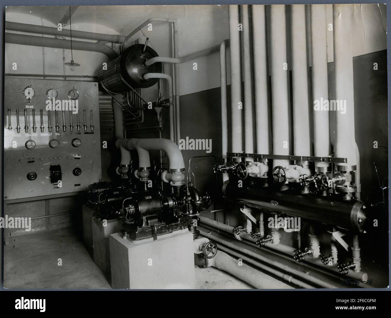 Device room at Gothenburg station Stock Photo - Alamy