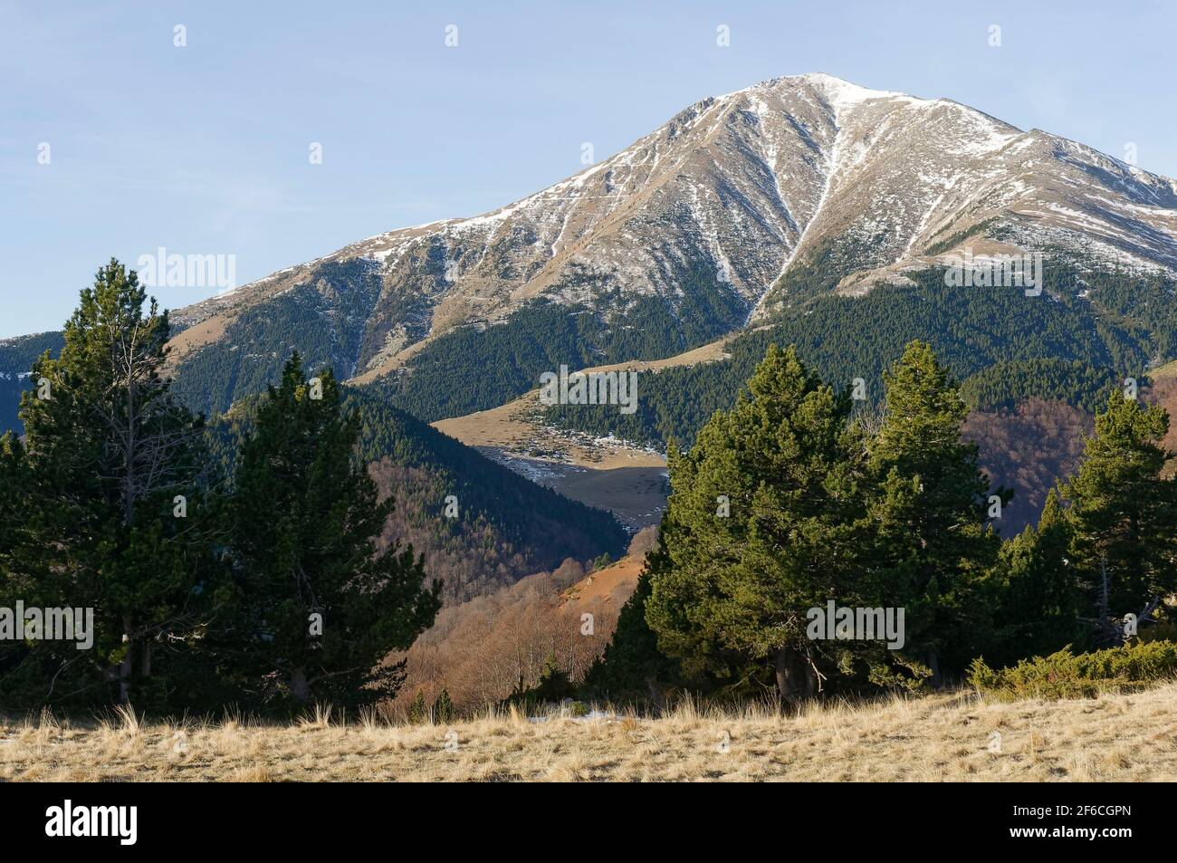 Costabona (aka Costabonne) Peak in Pyrenees Mountains Stock Photo - Alamy