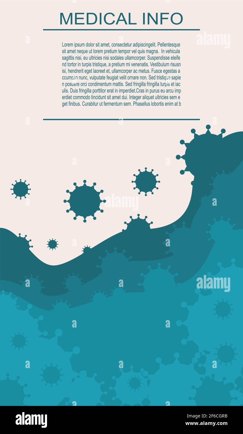 Brochure, report or flyer design background. Medical industry ...