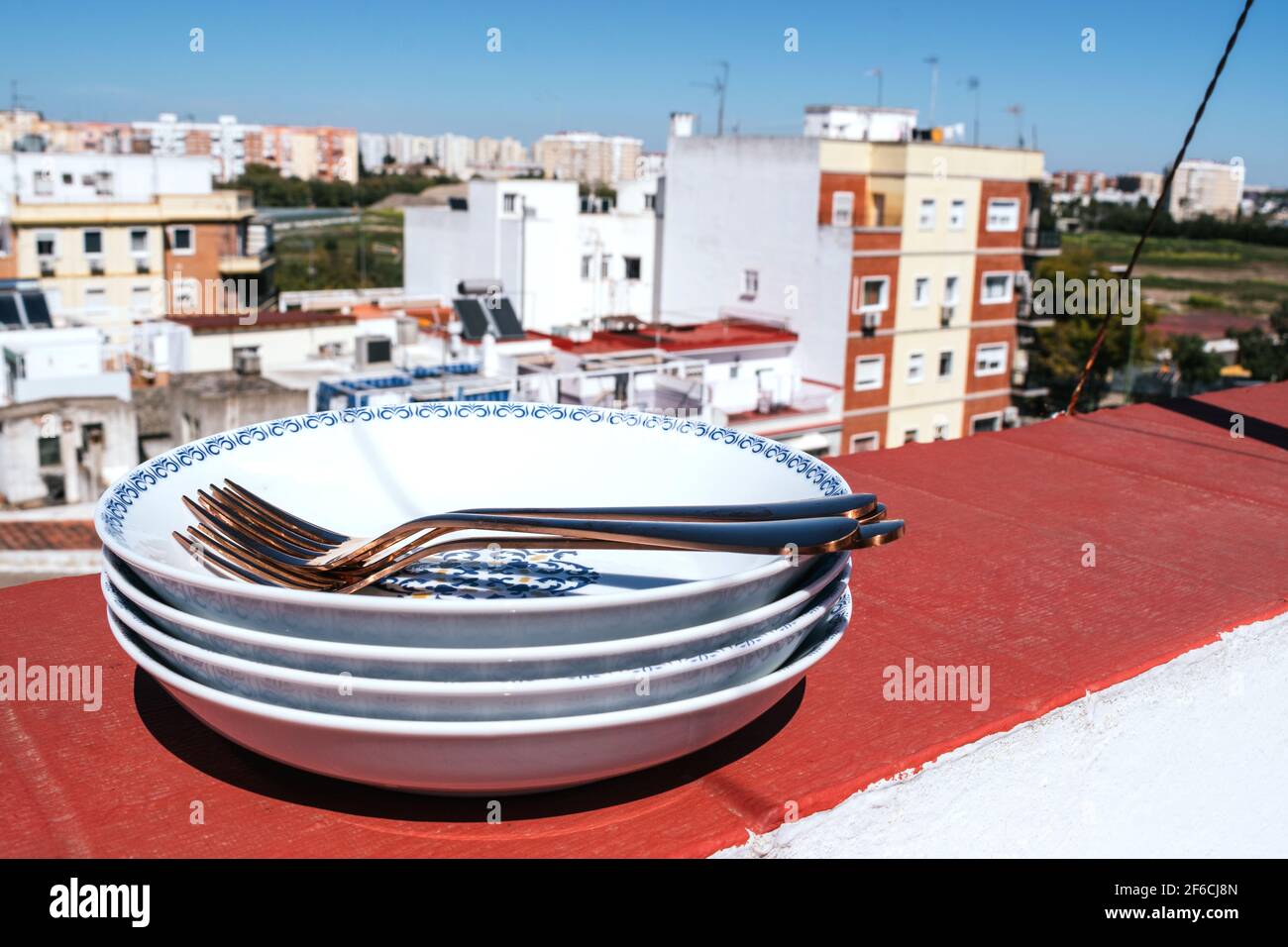 Porcelain terrace hi-res stock photography and images - Alamy