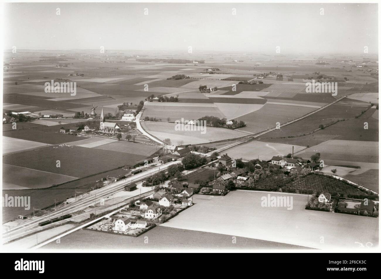 Aerial view of flege Stock Photo - Alamy