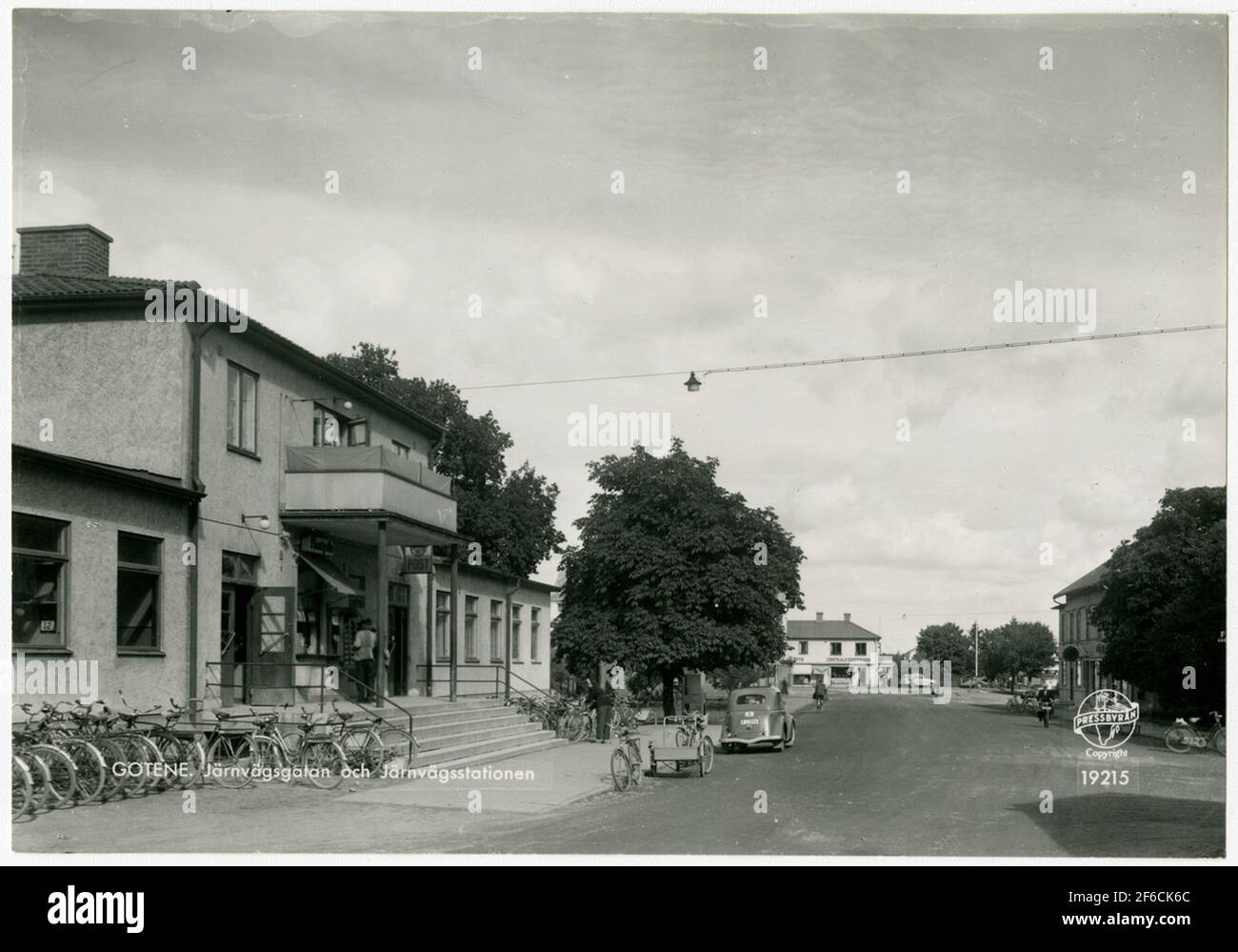 Sweden, Västra Götaland, Götene, Götene (depicted, city Stock Photo - Alamy