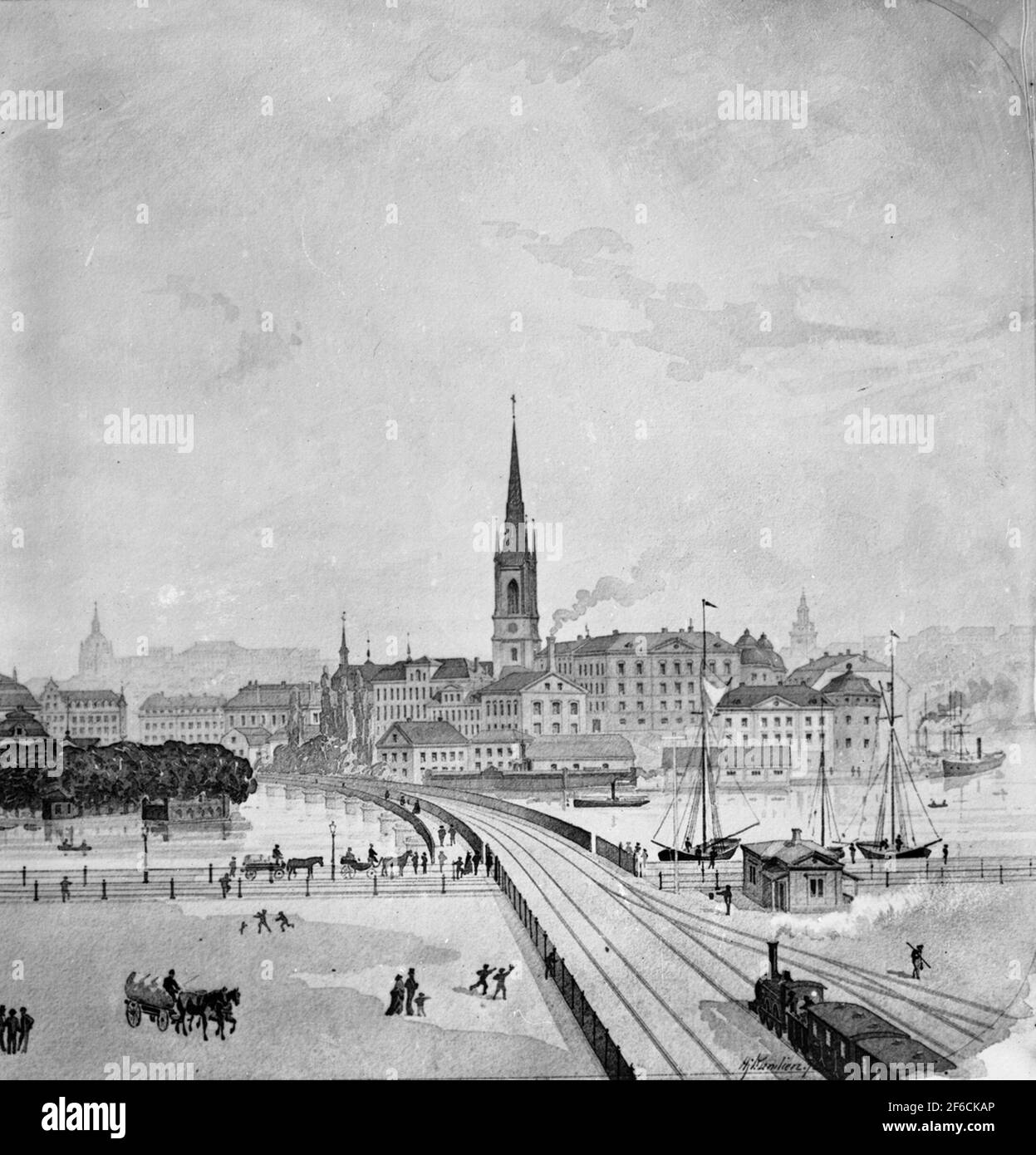 Connecting path Black and White Stock Photos & Images - Alamy