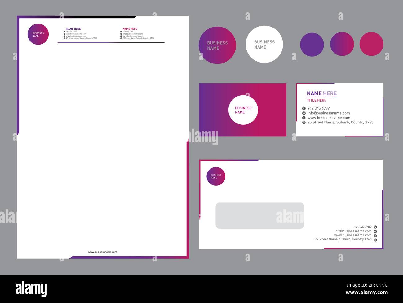 Professional letterhead hi-res stock photography and images - Alamy