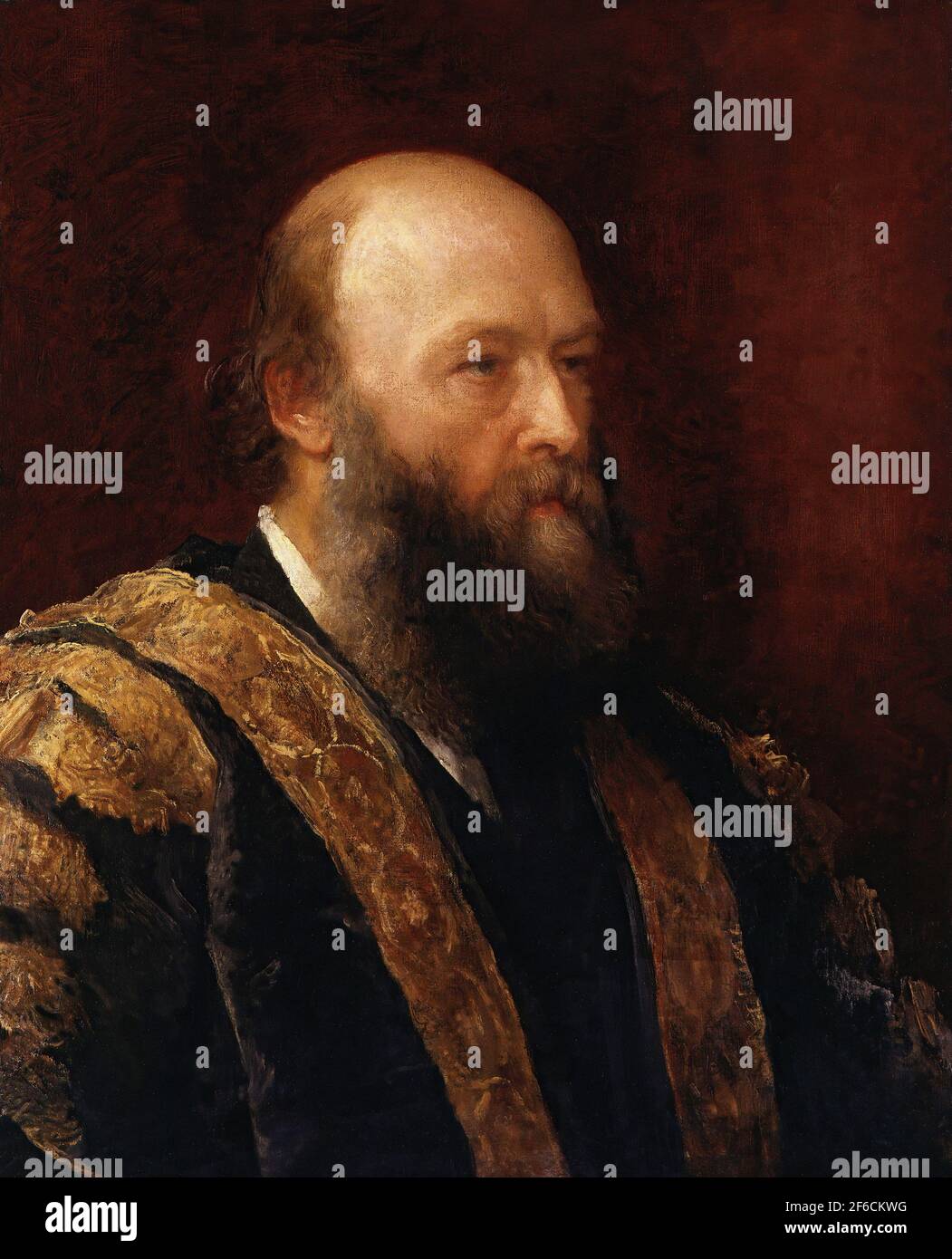 Robert gascoyne cecil 3rd marquess of salisbury hi-res stock ...