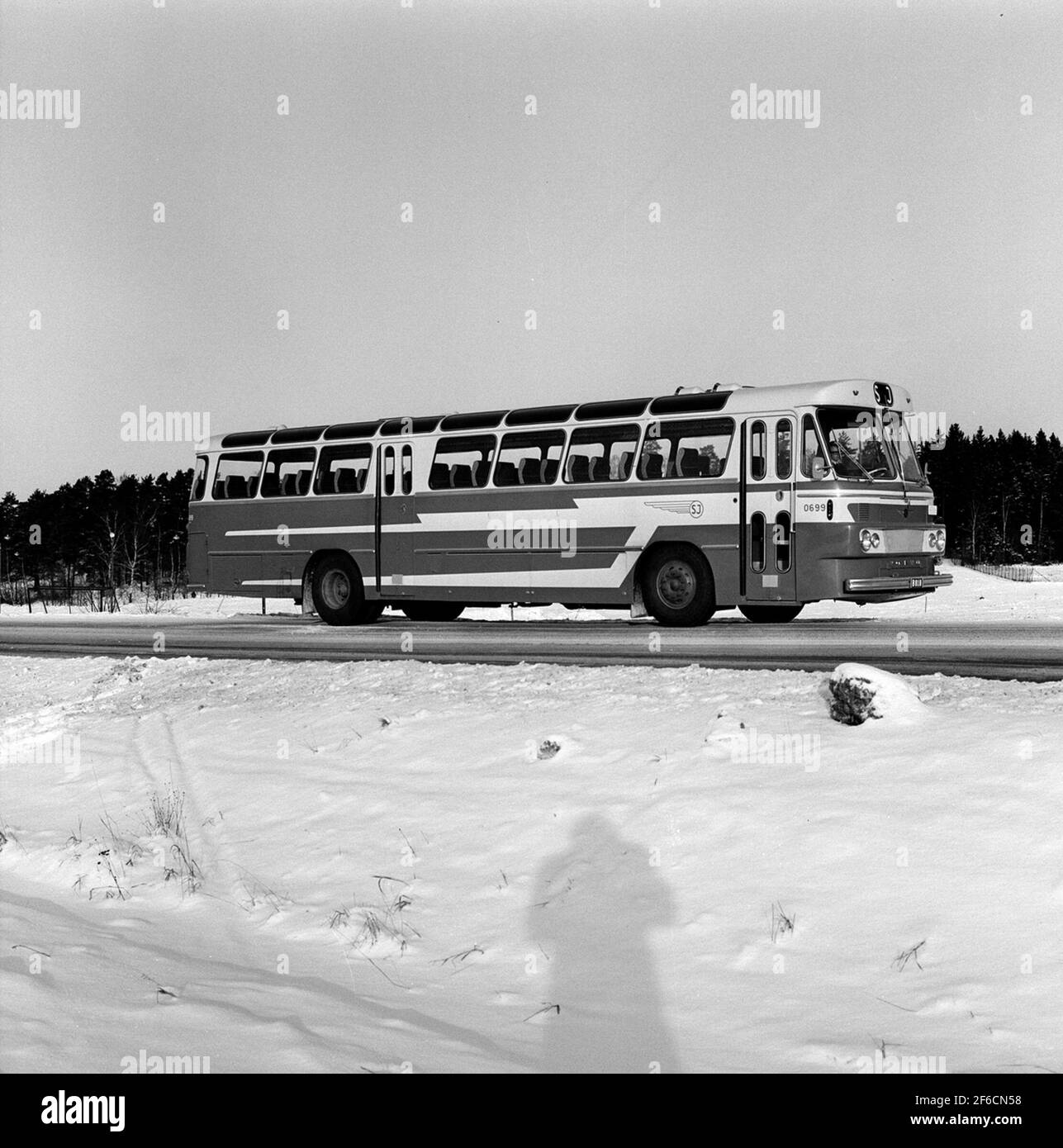 State Railways, SJ Bus Stock Photo - Alamy