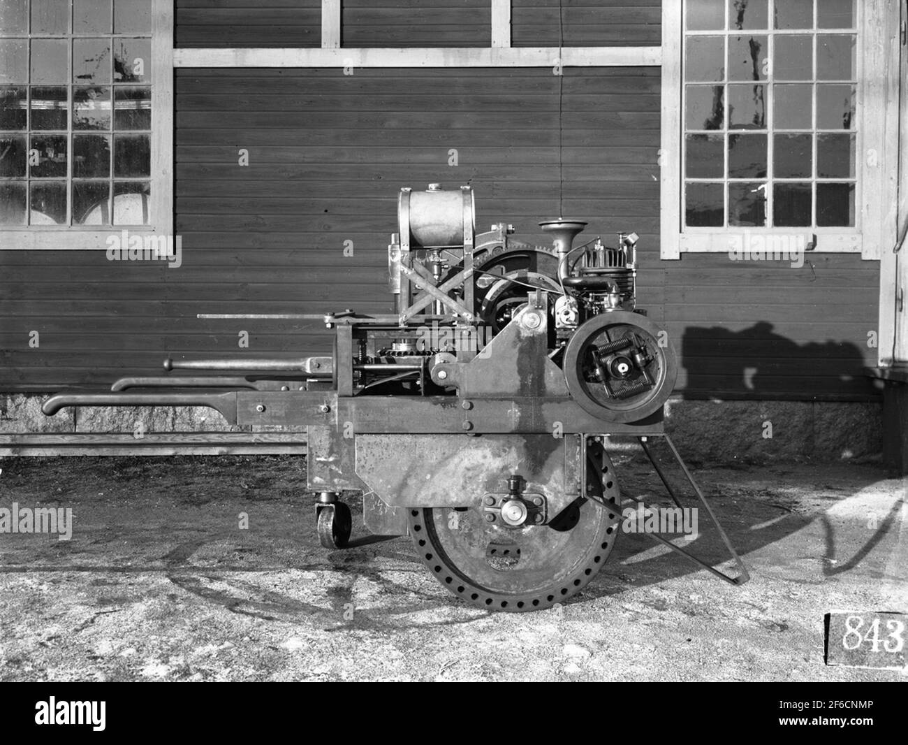 Stone blade machine Stock Photo - Alamy