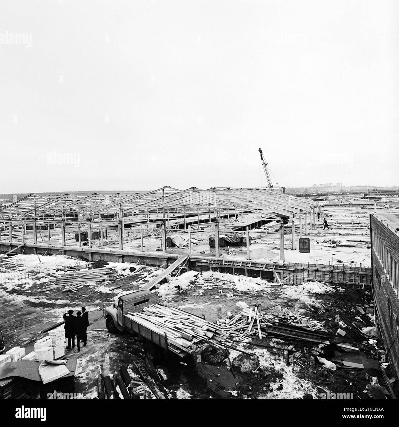 Gävle port, freight terminal Stock Photo - Alamy