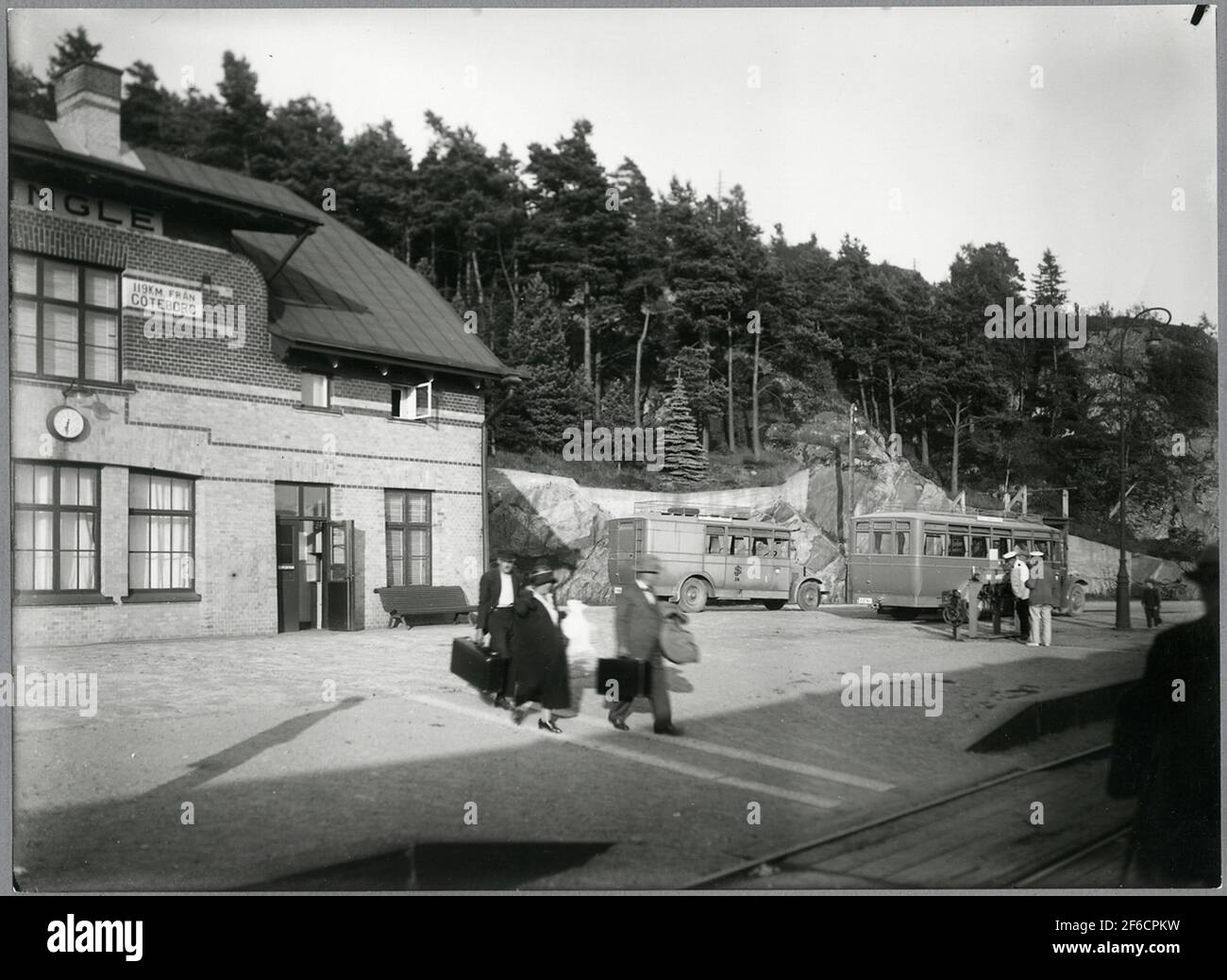 Scania-Vabis Buses at Dingle Station. The state's railways, sj Stock ...