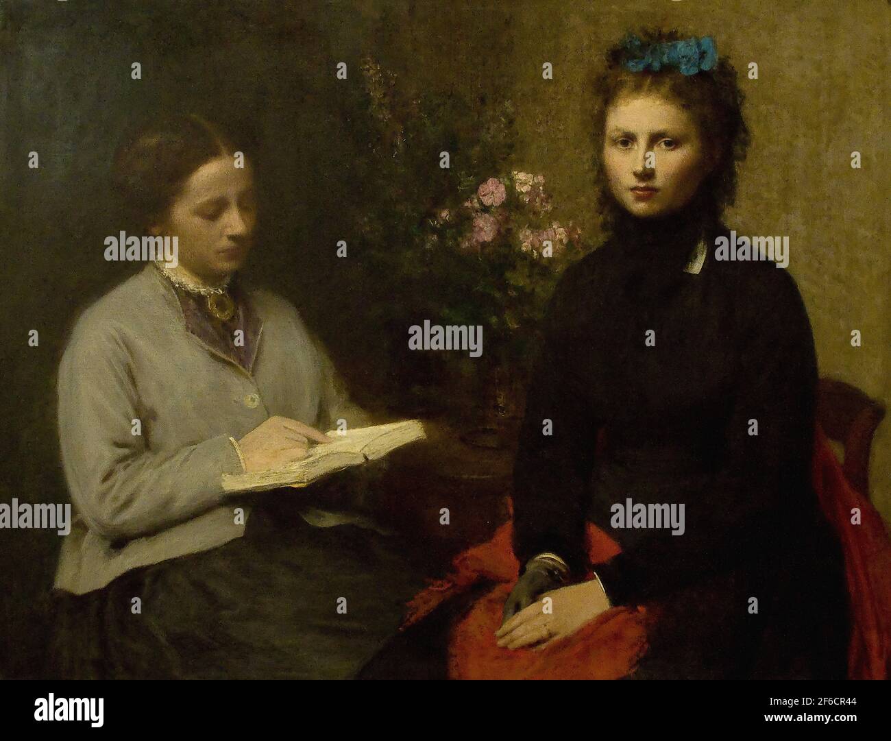 Henri Fantin-Latour - not Identified 2 Stock Photo - Alamy