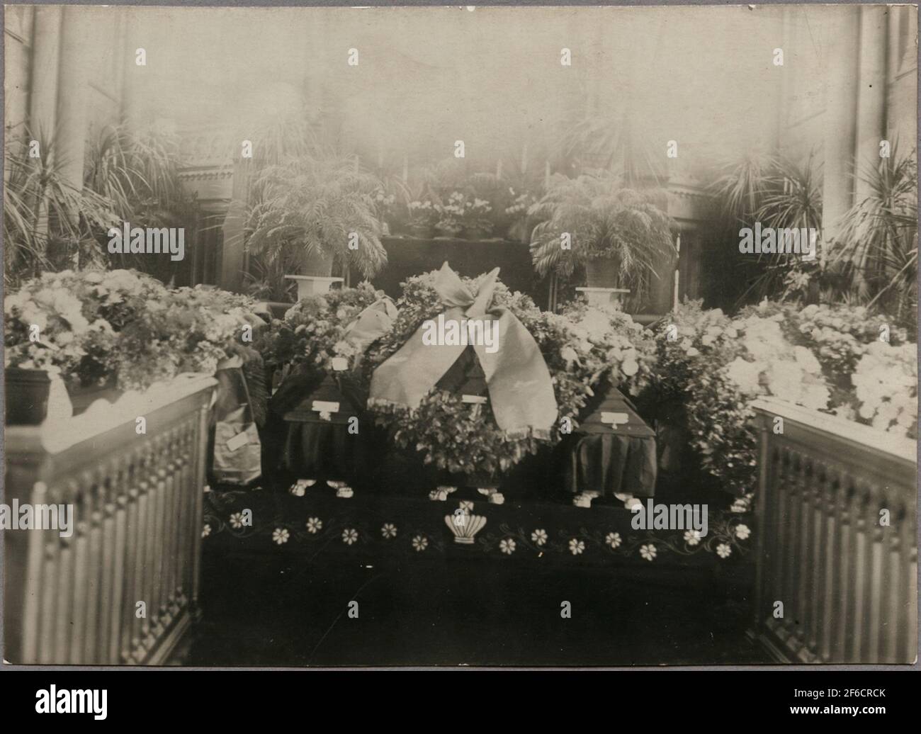 Chests with reassigned from the goat accident during funeral in Matthus ...