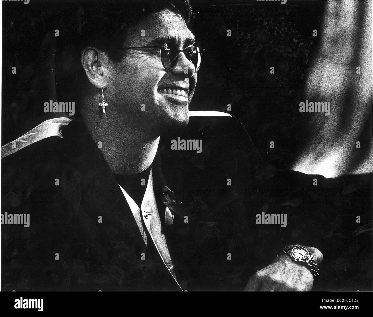 Elton john photo Black and White Stock Photos & Images - Alamy