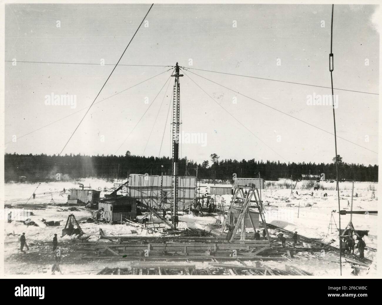 Foundation developments on construction hi-res stock photography and ...