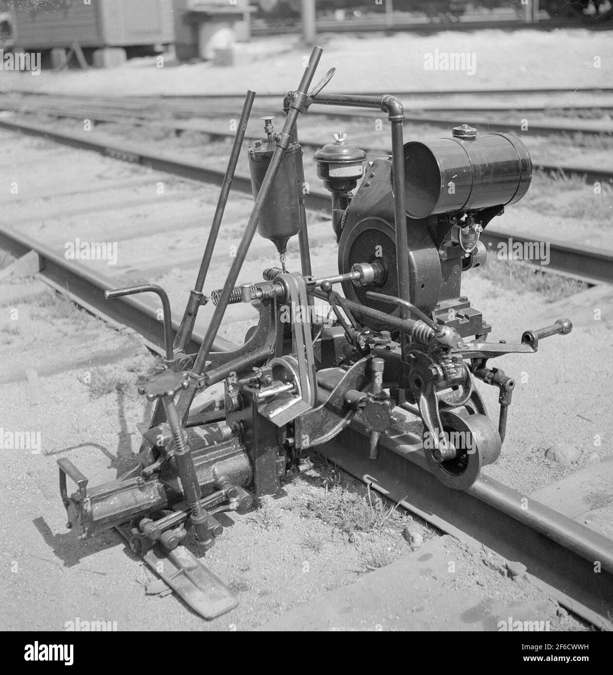 Rail drilling machine hi-res stock photography and images - Alamy