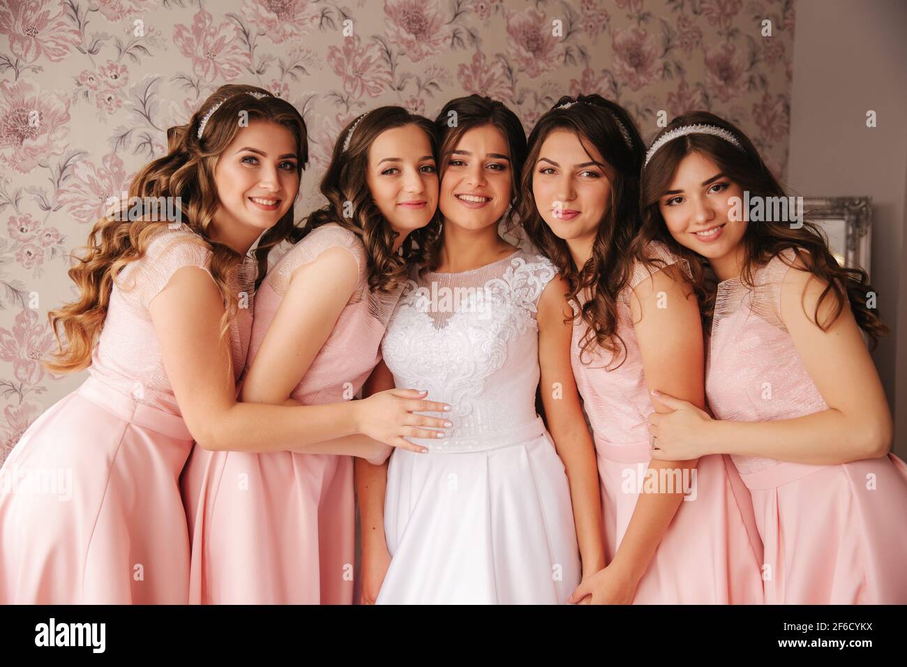 Groomsmen And Bridesmaids High Resolution Stock Photography and Images ...