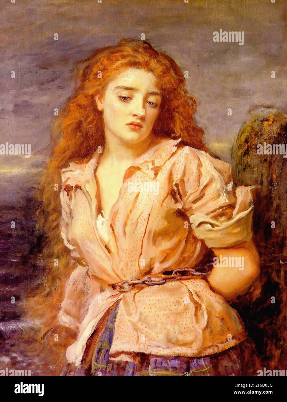 John Everett Millais - Martyr Solway 1871 Stock Photo - Alamy