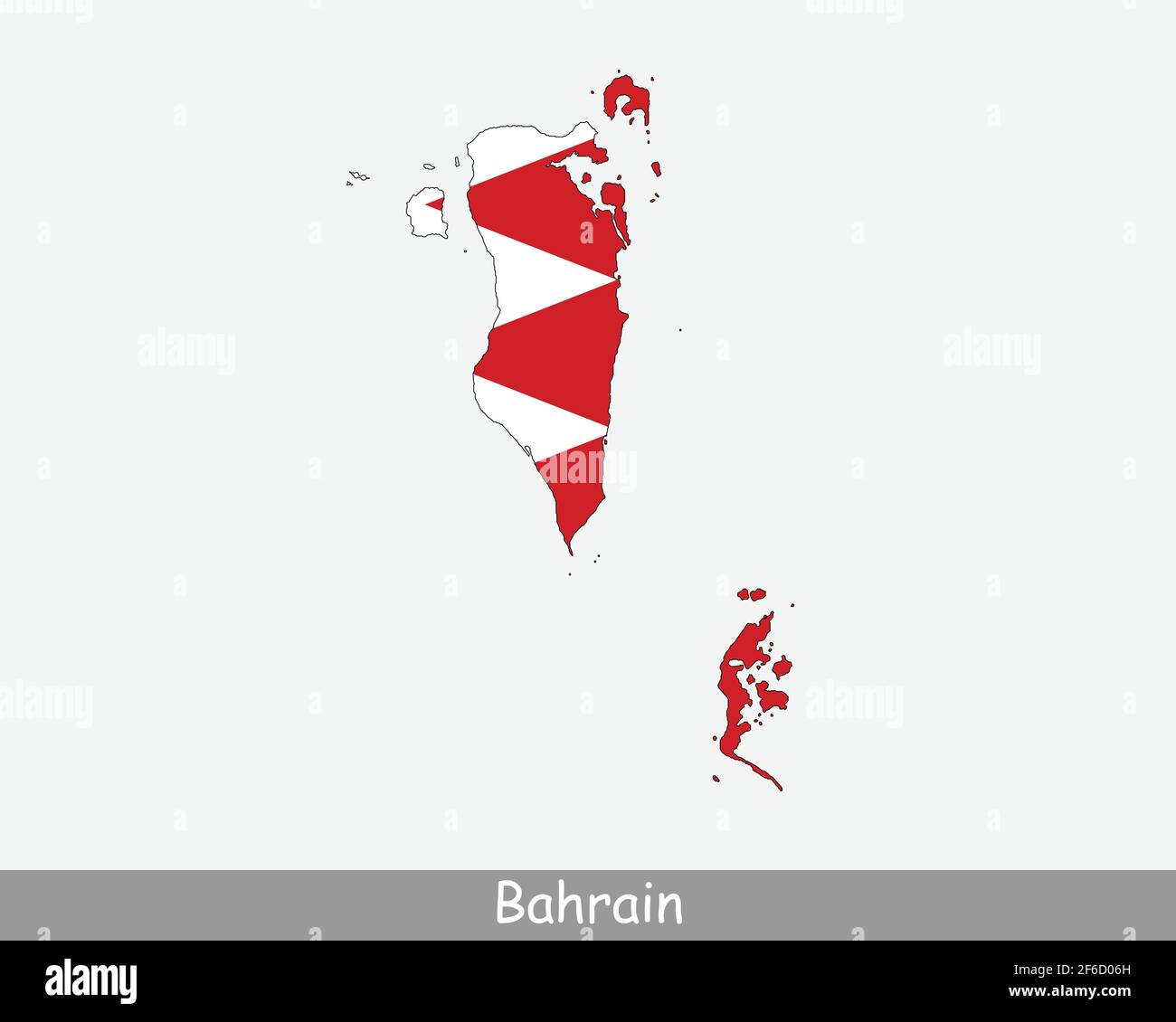 Bahrain map hi-res stock photography and images - Alamy